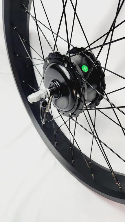 26in 750w Front Motor Kit 135mm Dropout - with 52v 20ah Battery ...